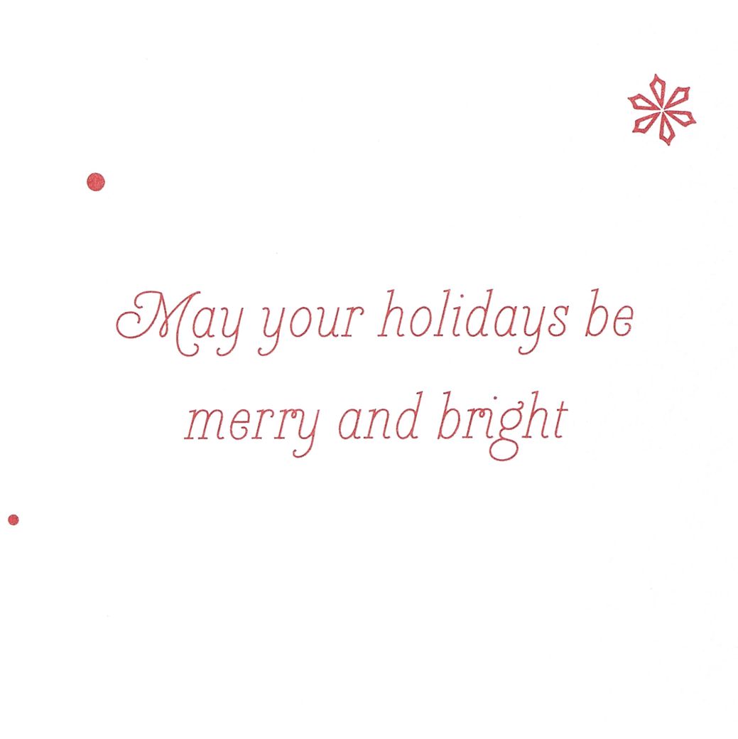 Merry And Bright Holiday Greeting Card - Papyrus