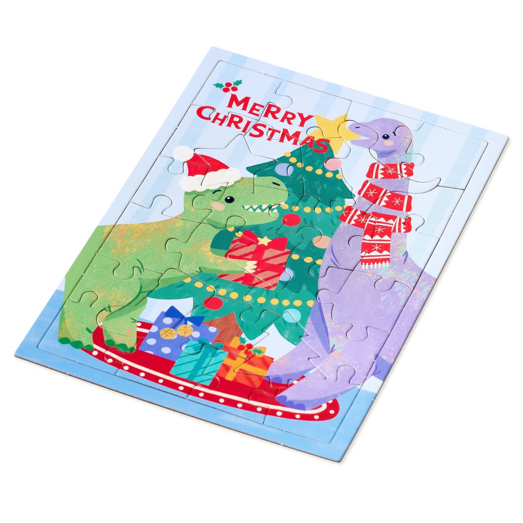 Super Rawr-some Dinosaur Christmas Greeting Card For Kids - Papyrus