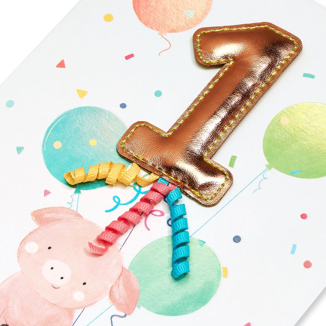 Lots Of Fun 1st Birthday Greeting Card - Papyrus