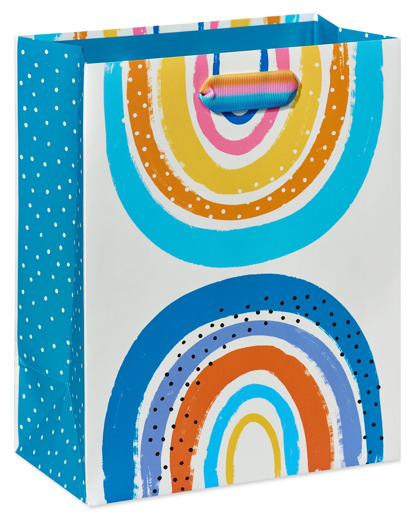Two Rainbows Medium Gift Bag - Papyrus