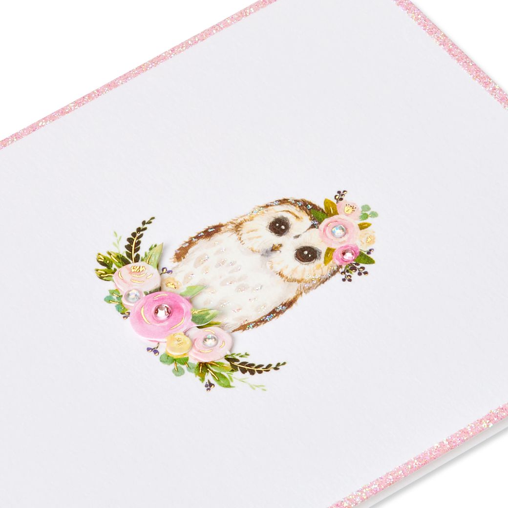 Owl Blank Greeting Card - Papyrus