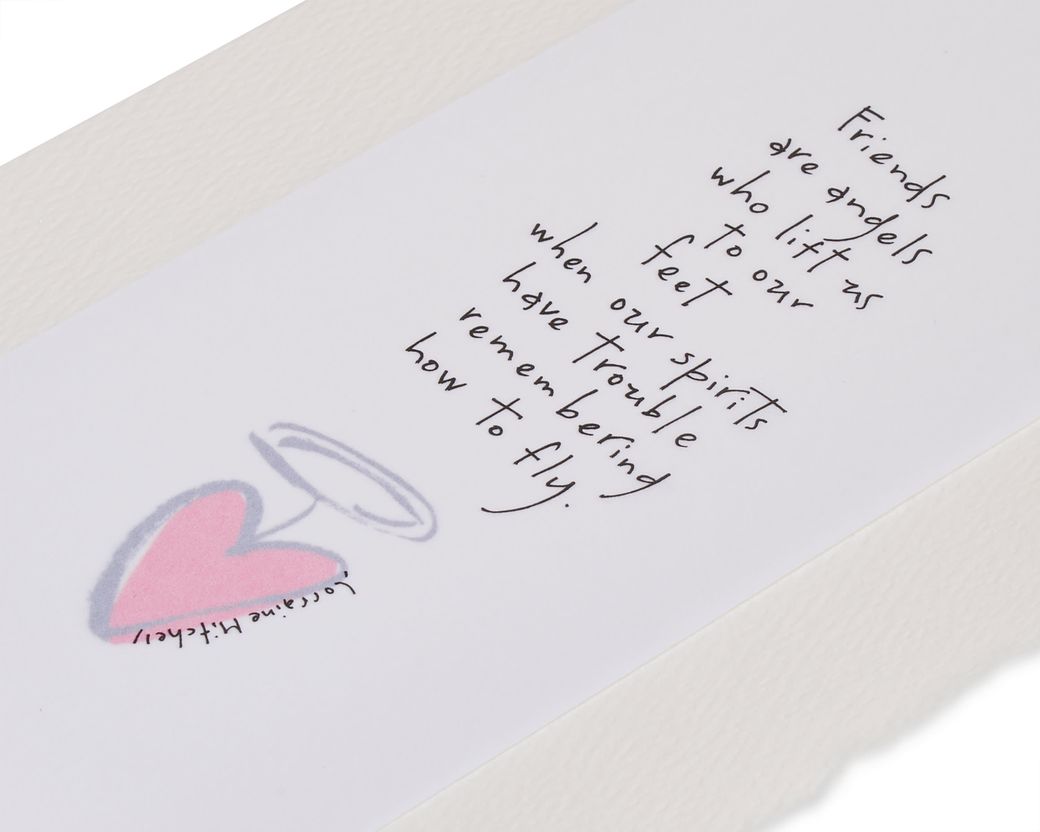 Friends Are Angels Religious Friendship Greeting Card - Papyrus