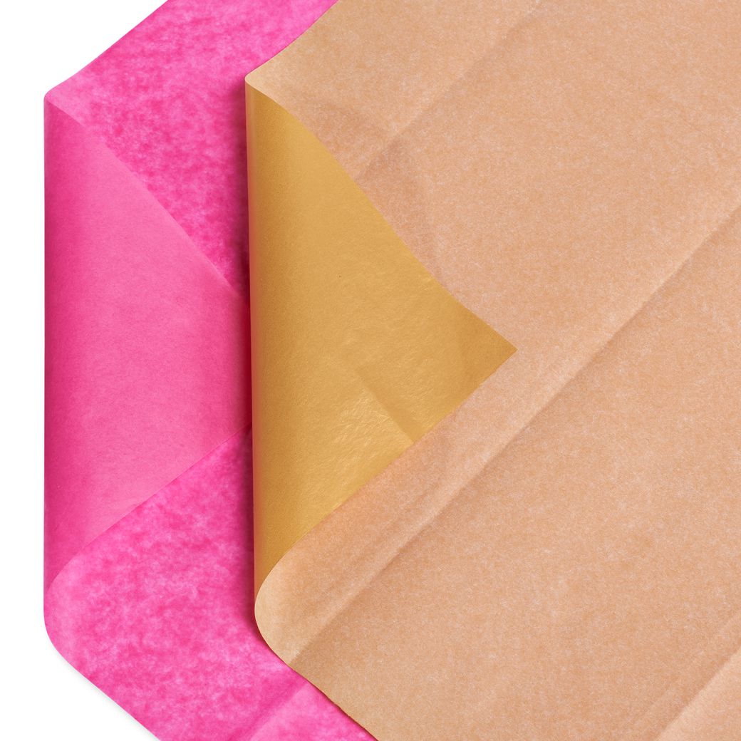 Pink And Gold Valentine's Day Tissue Paper, 8 Sheets - Papyrus