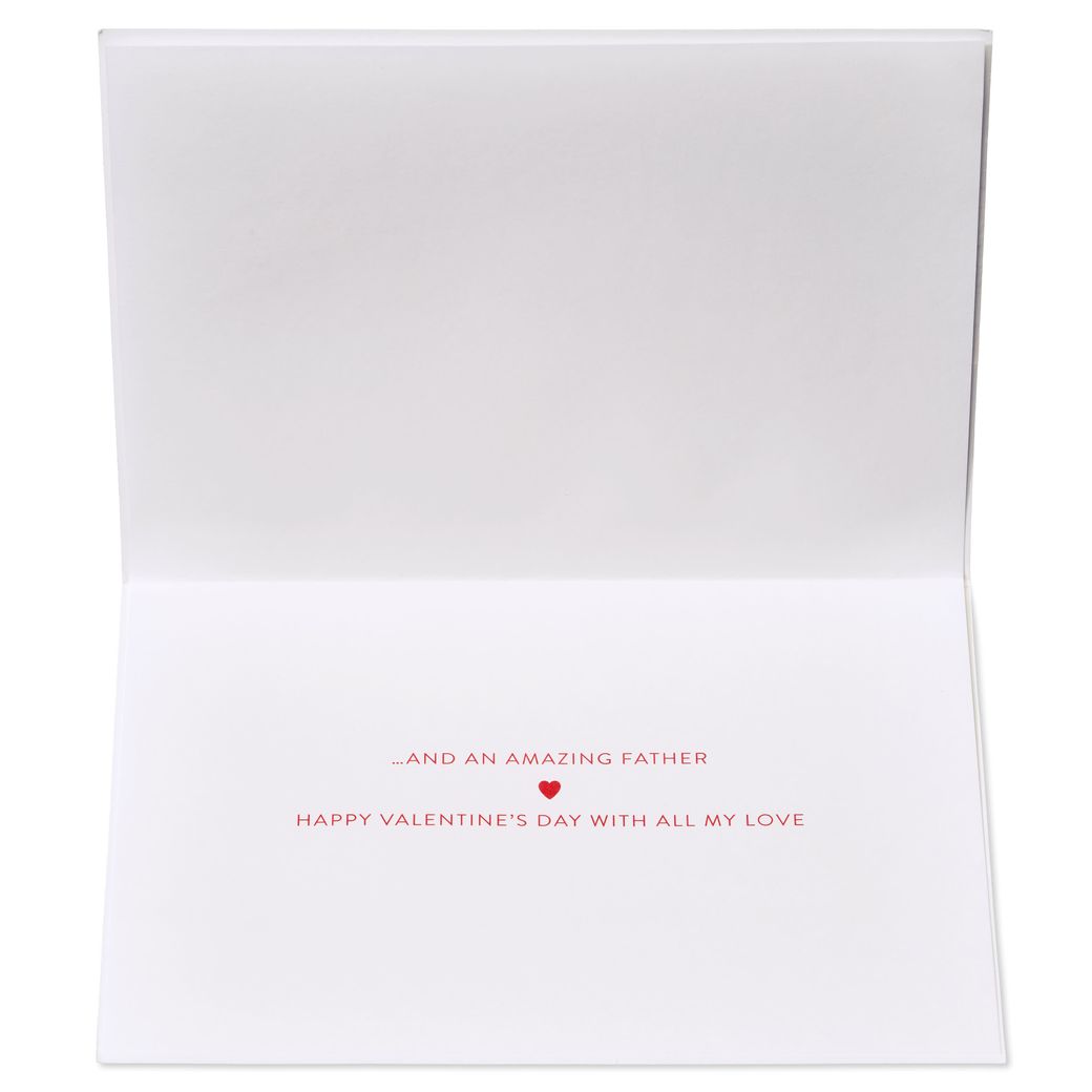 An Amazing Father Valentine's Day Greeting Card For Dad - Papyrus