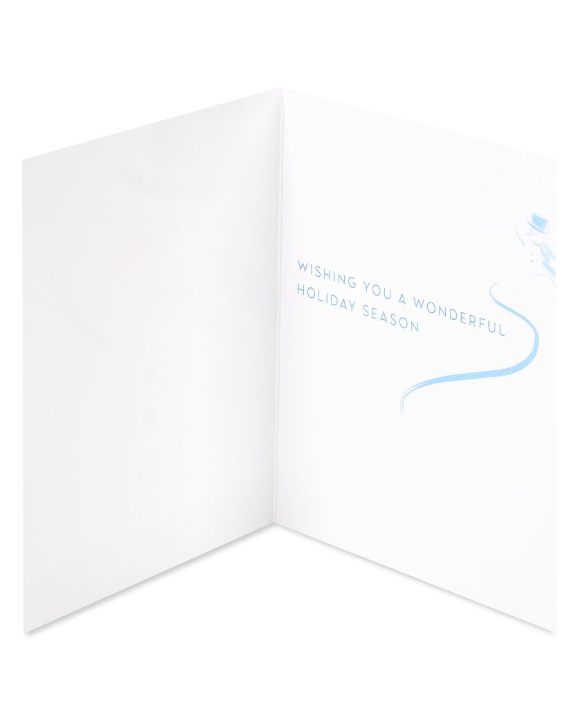 Wonderful Season Snowman Holiday Boxed Cards, 20-Count - Papyrus