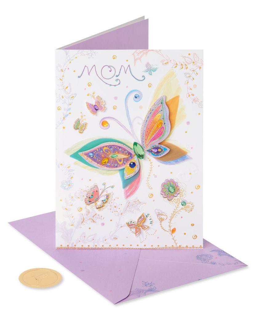 Wishes From The Heart Birthday Greeting Card For Mom - Designed By ...