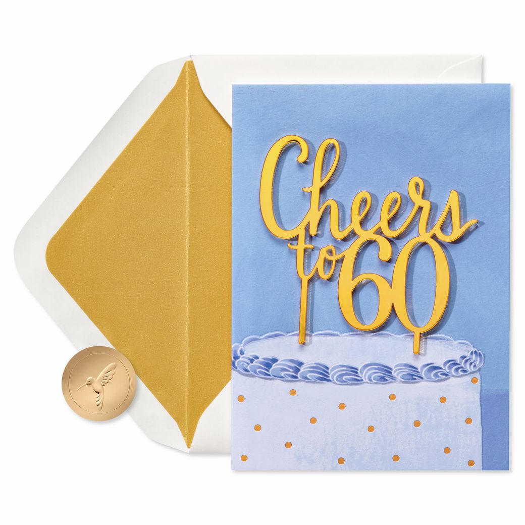 60th Birthday Card Ideas