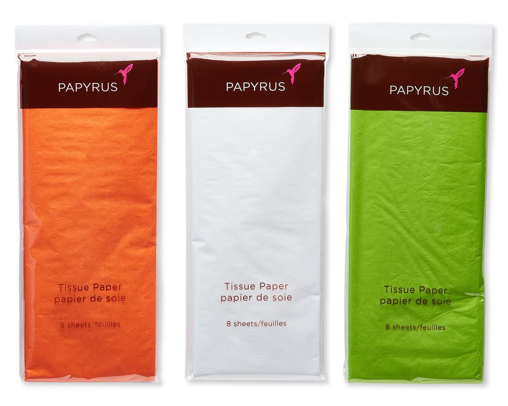 Solid Color 24 Sheet Tissue Paper - Papyrus