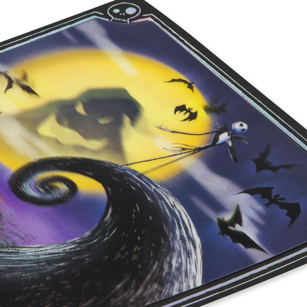 Trick Or Scream Nightmare Before Christmas Halloween Greeting Card ...