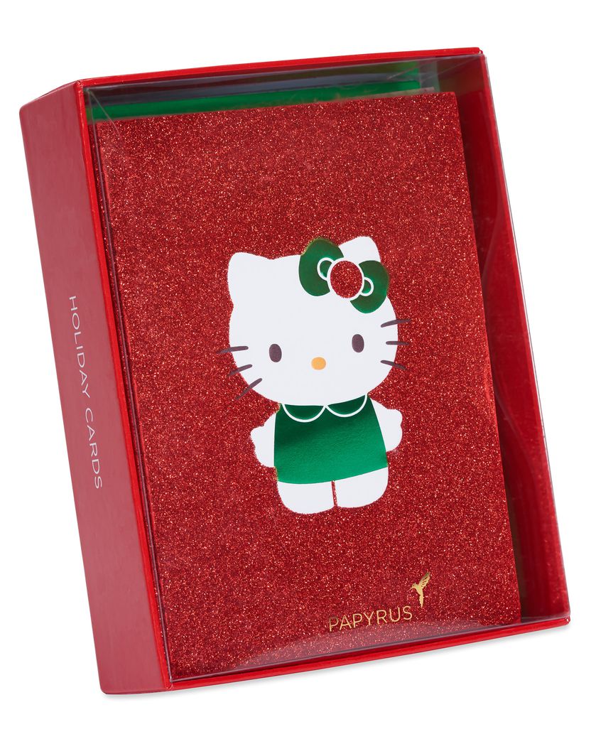 Warmest Wishes Hello Kitty Christmas Boxed Cards, 12-Count - Papyrus