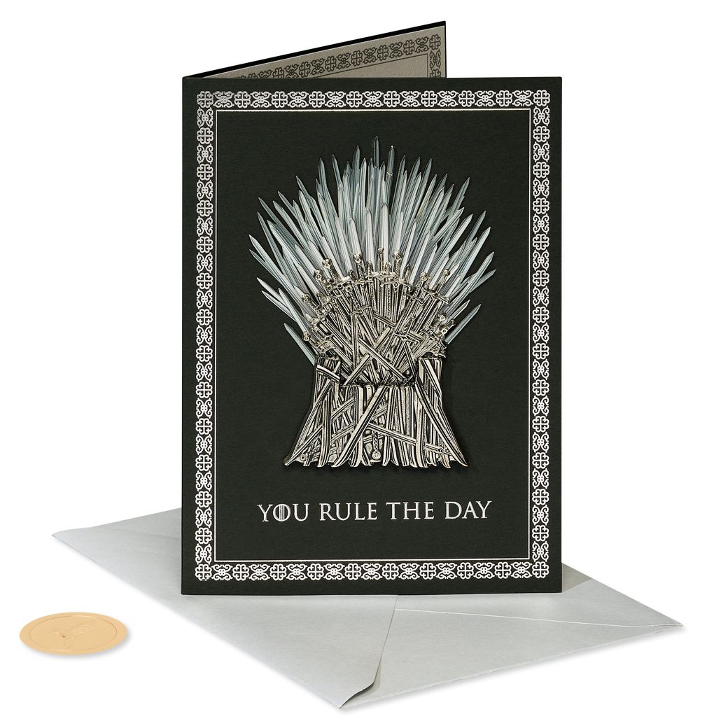The Rightful Heir Game Of Thrones Birthday Greeting Card - Papyrus