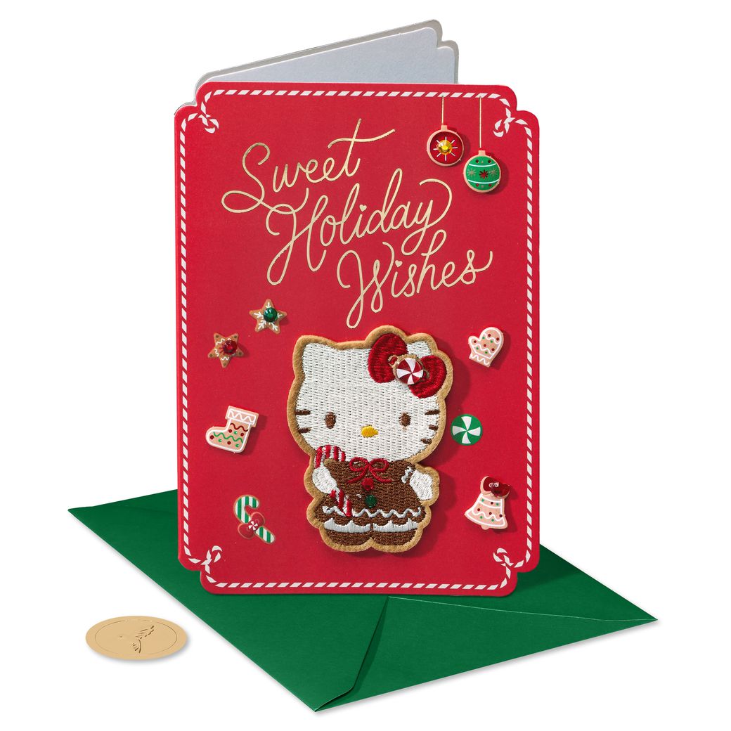 Enjoy Every Moment Hello Kitty Christmas Greeting Card - Papyrus