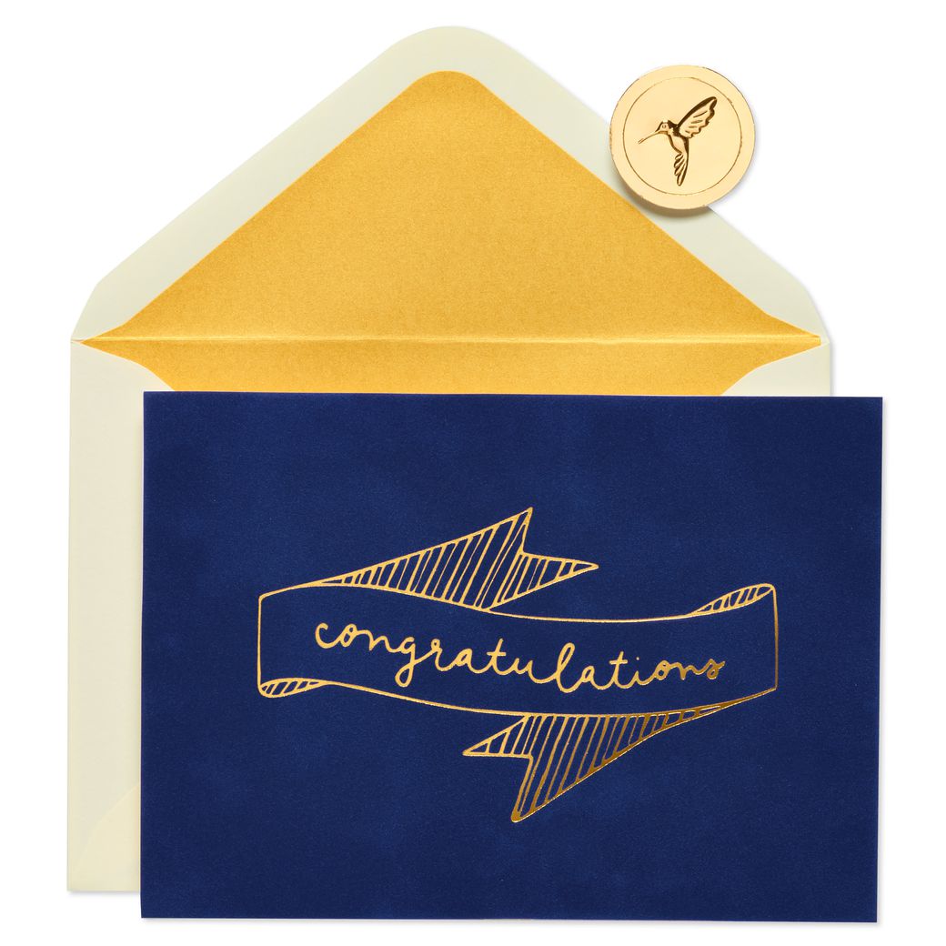 Congratulations Blank Greeting Card - Papyrus