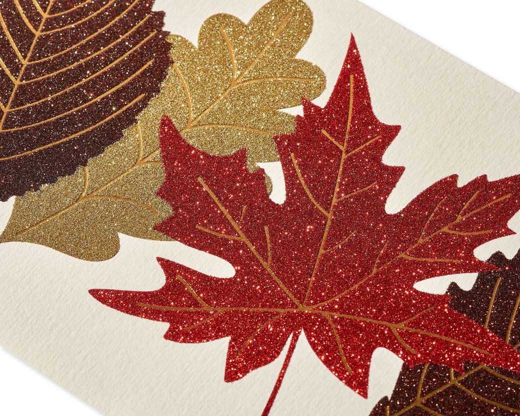 Fall Leaves Thanksgiving Greeting Card - Papyrus
