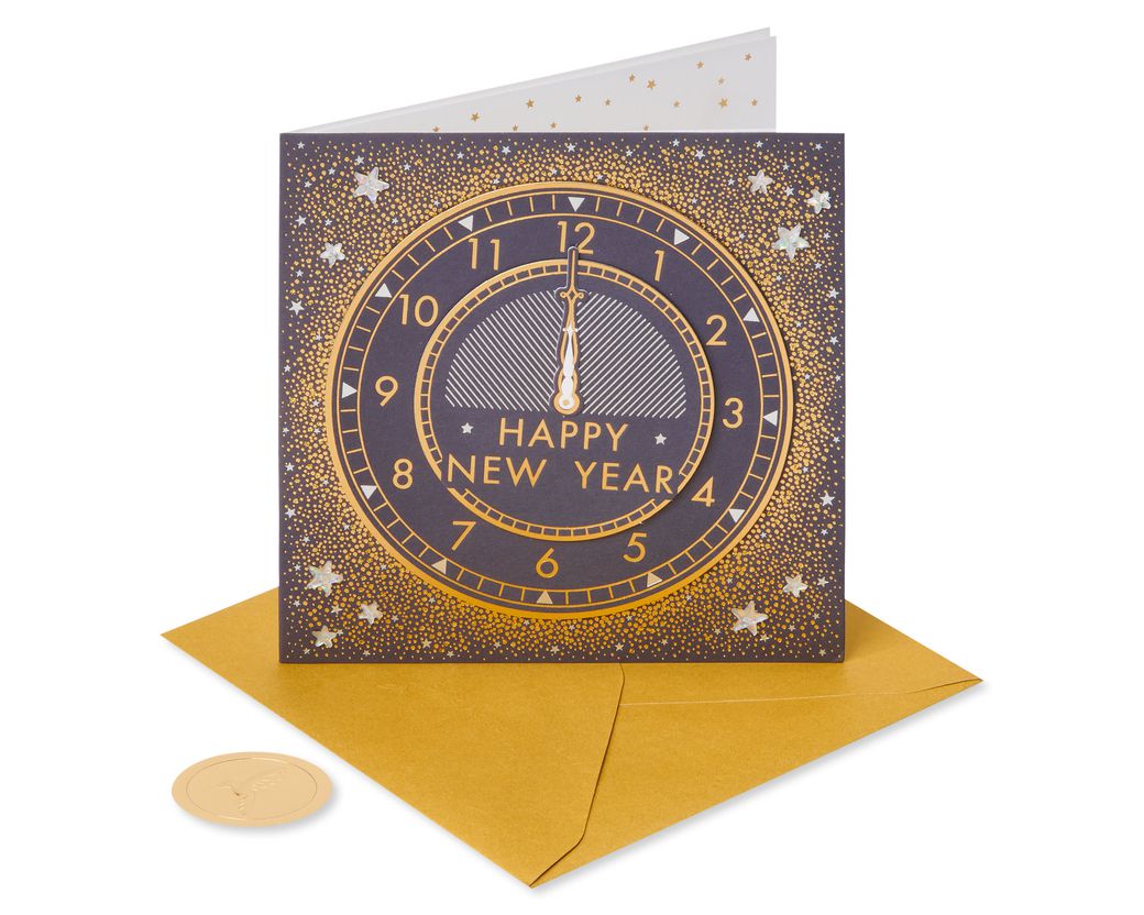 Ring In The New Happy New Years Greeting Card - Papyrus