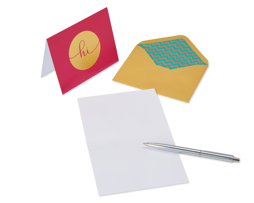 Handlettered Boxed Blank Note Cards, 20-Count - Papyrus