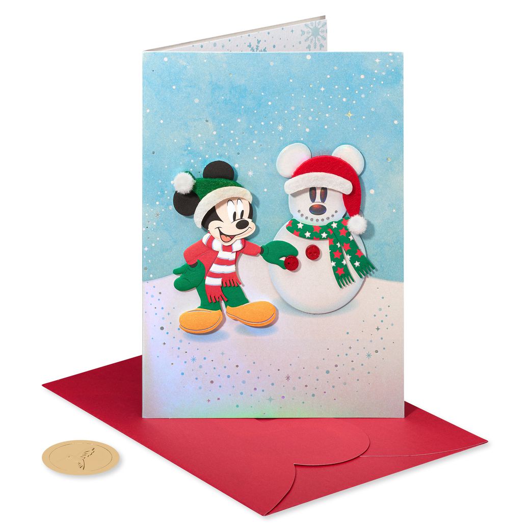 Merriest Season Ever Disney Christmas Greeting Card - Papyrus
