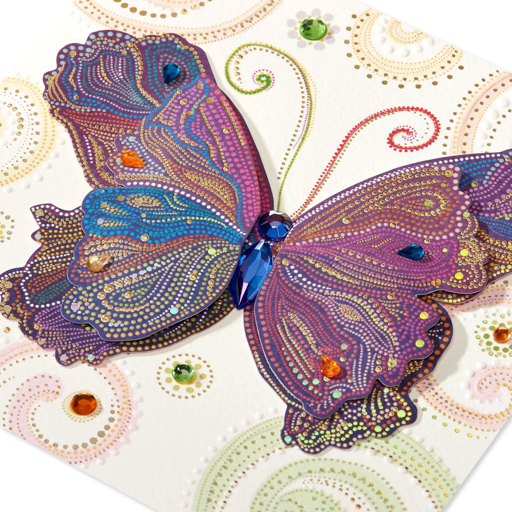 Butterfly Blank Greeting Card - Papyrus