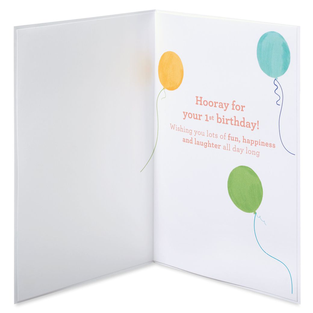 Lots Of Fun 1st Birthday Greeting Card - Papyrus