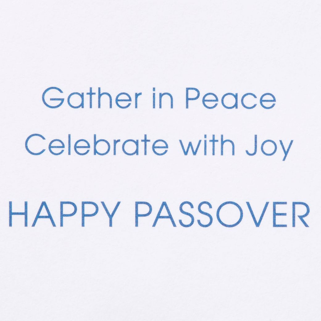 Celebrate With Joy Passover Greeting Card - Designed By House Of ...