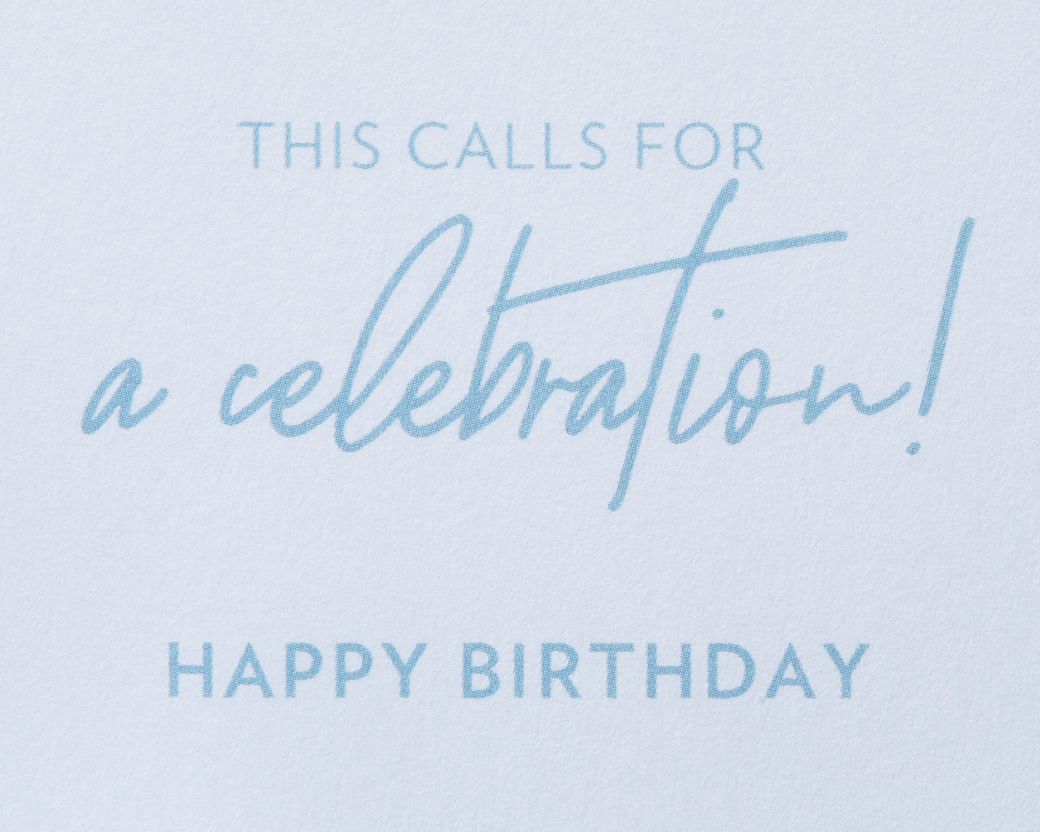 Calls For Celebration 40th Birthday Greeting Card - Papyrus