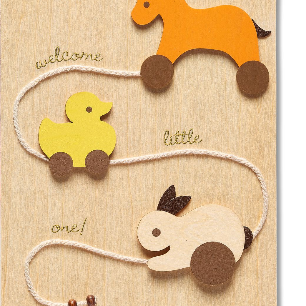 Welcome Little One New Baby Greeting Card - Papyrus