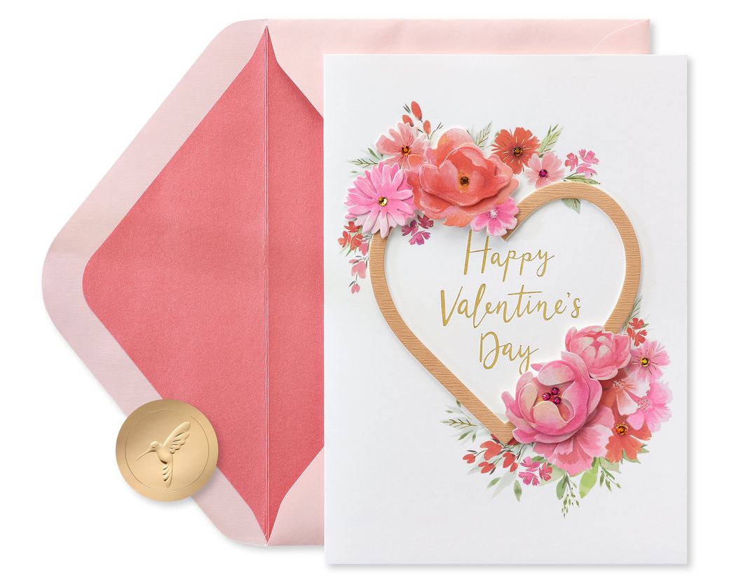 Across The Miles Valentine's Day Greeting Card - Papyrus