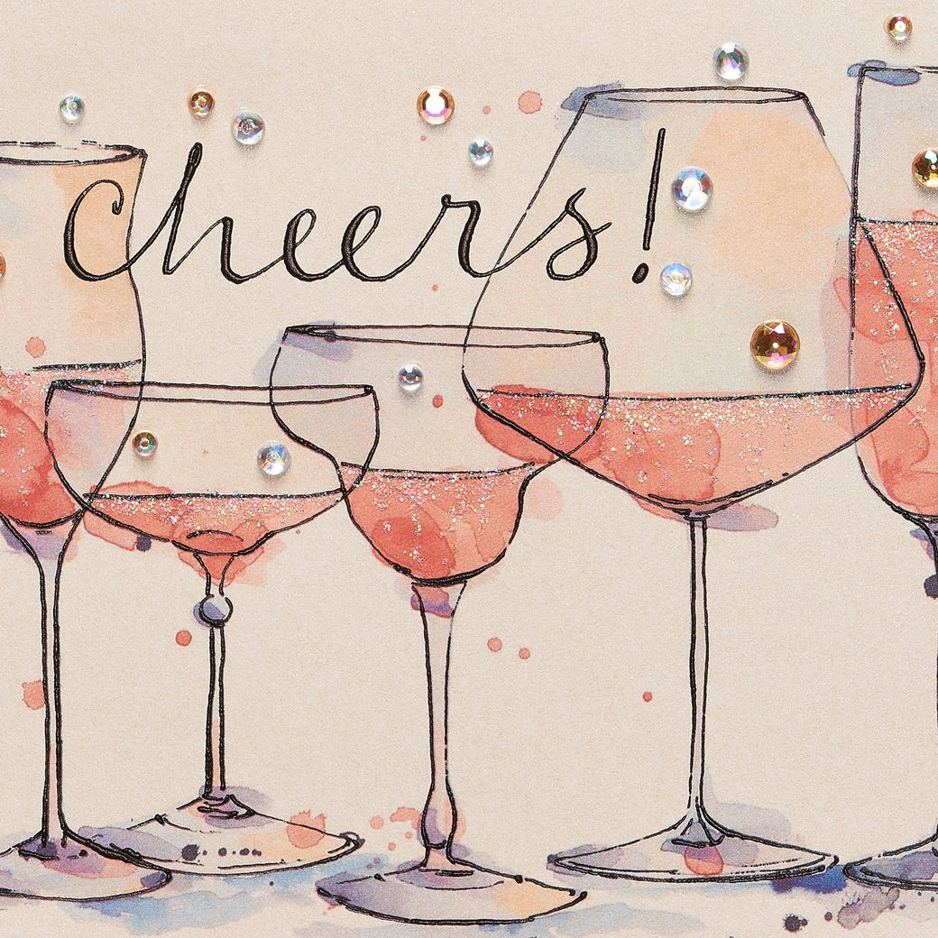 Cheers Wedding Greeting Card - Papyrus
