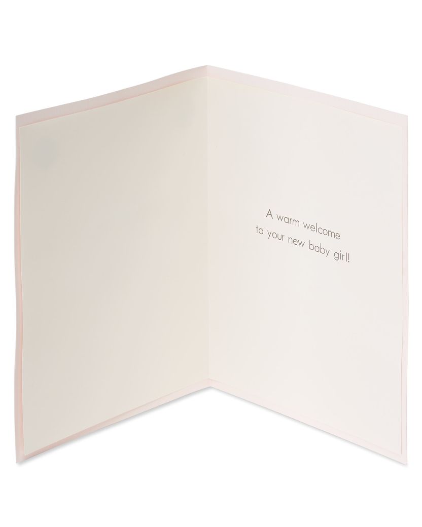 Tiny Tots Pink Dress New Baby Greeting Card - Papyrus