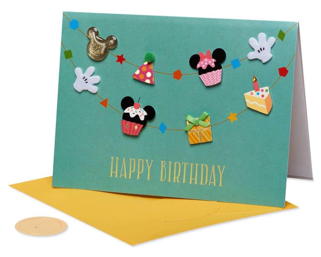 Sending Special Wishes Disney Birthday Greeting Card - Papyrus