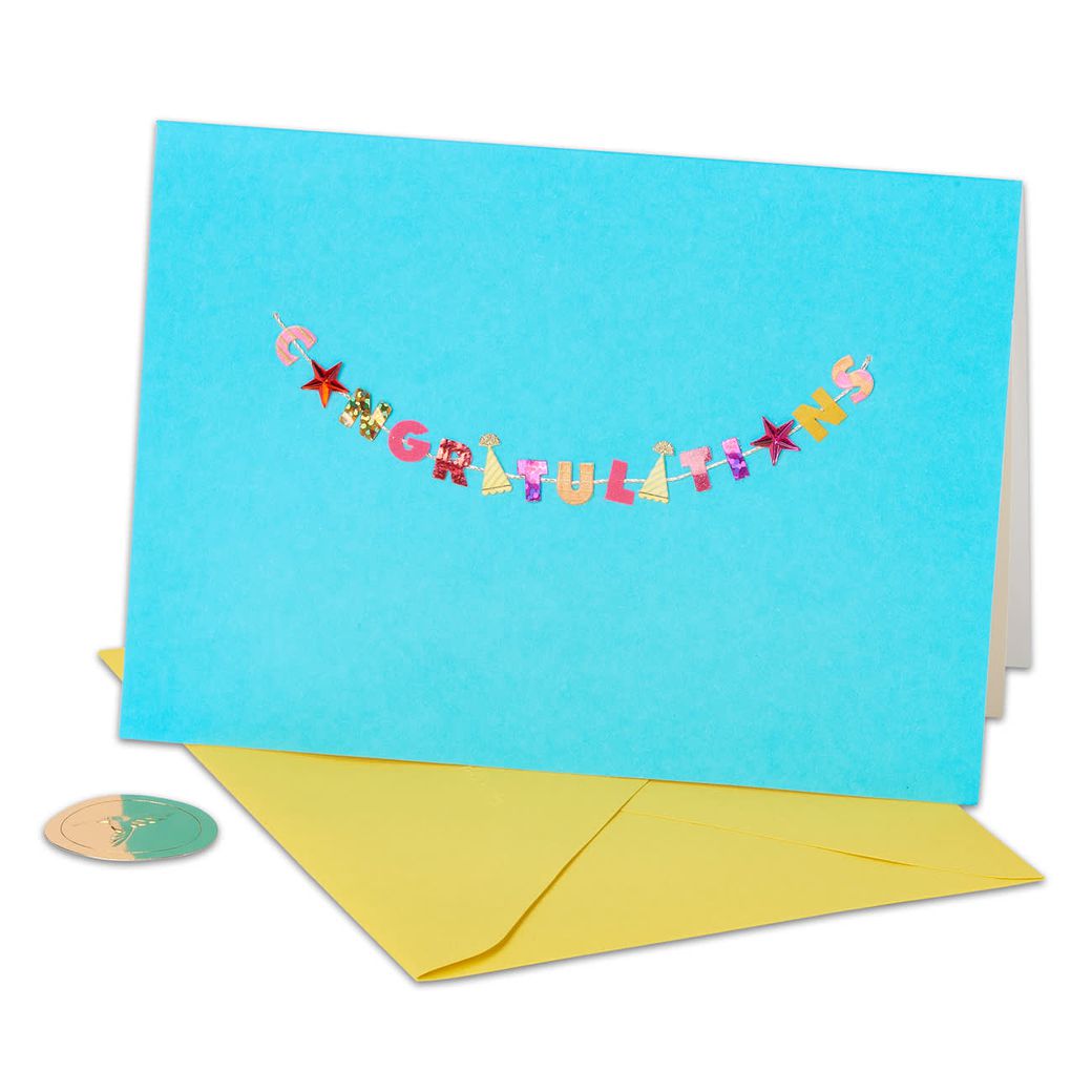 Festive Congratulations Greeting Card - Papyrus