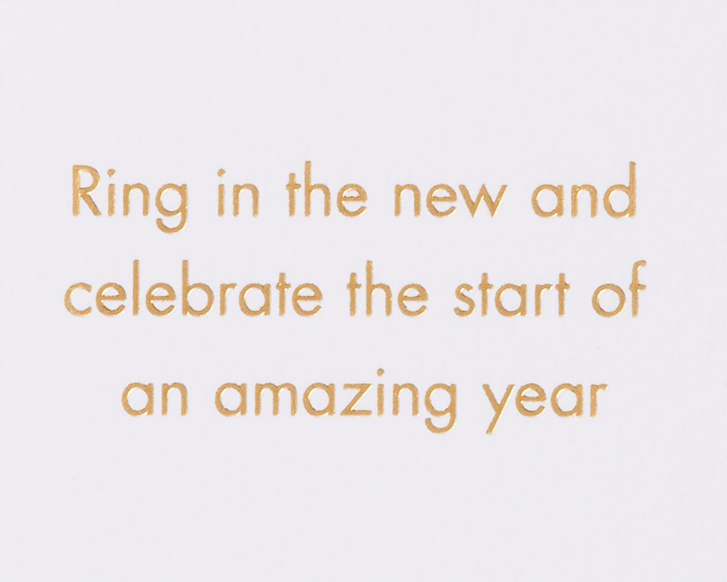 Ring In The New Happy New Years Greeting Card - Papyrus