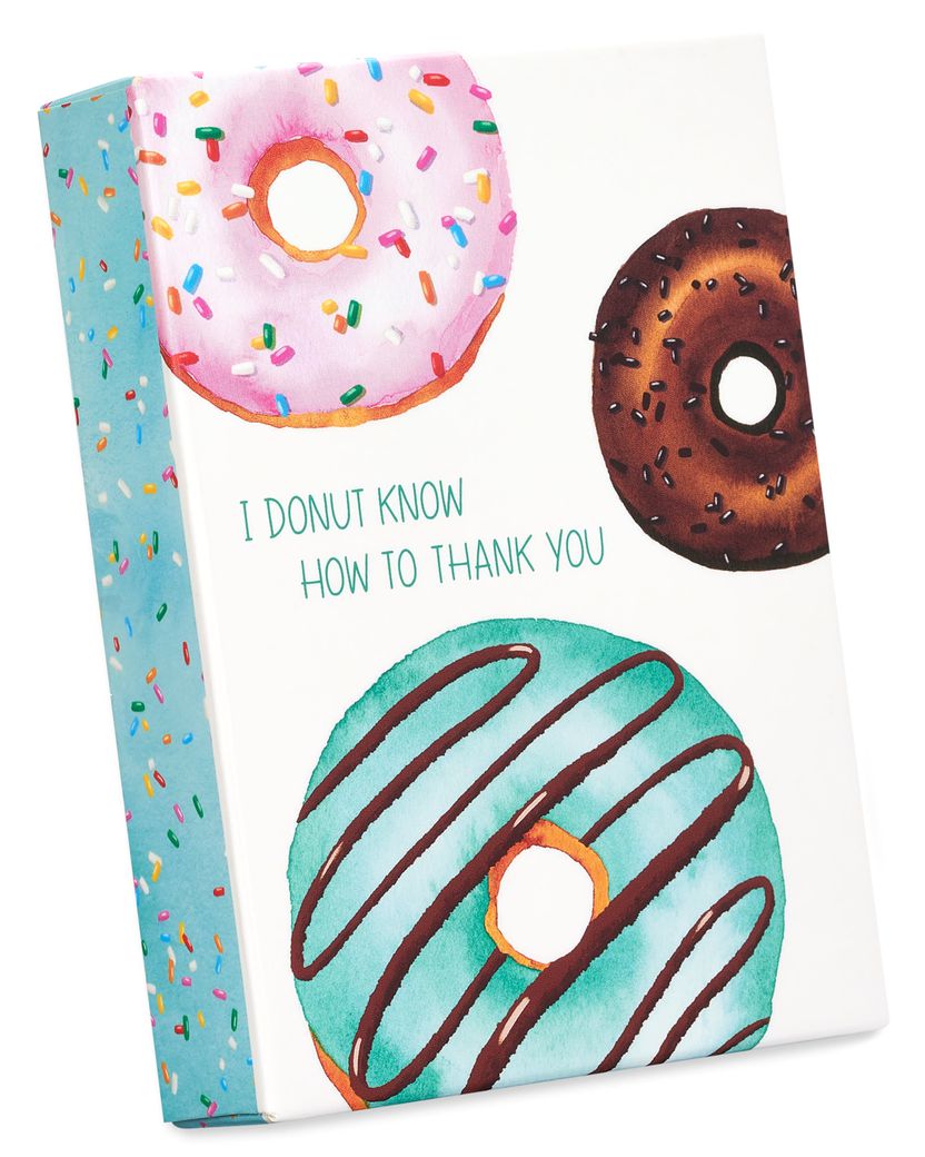 Donut Boxed Blank Note Cards With Envelopes, 14-Count - Papyrus