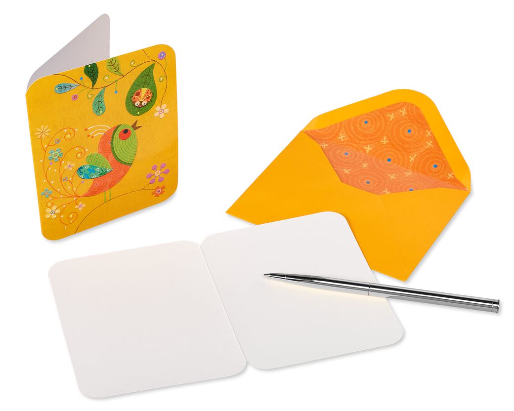 Owls And Birds Boxed Blank Note Cards With Envelopes, 20-Count - Papyrus