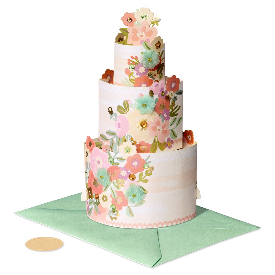 Overflow With Love Pop-Up Wedding Greeting Card - Papyrus