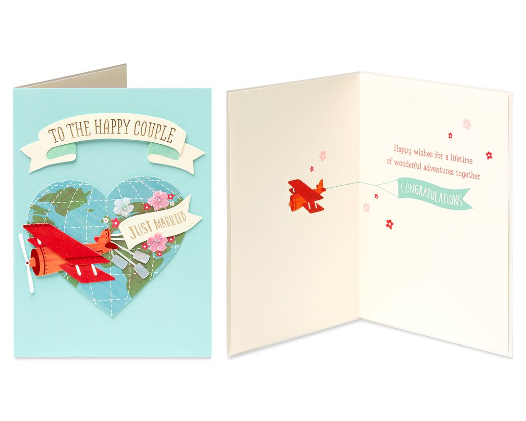 Happy Couple Wedding Greeting Card Bundle, 2-Count - Papyrus