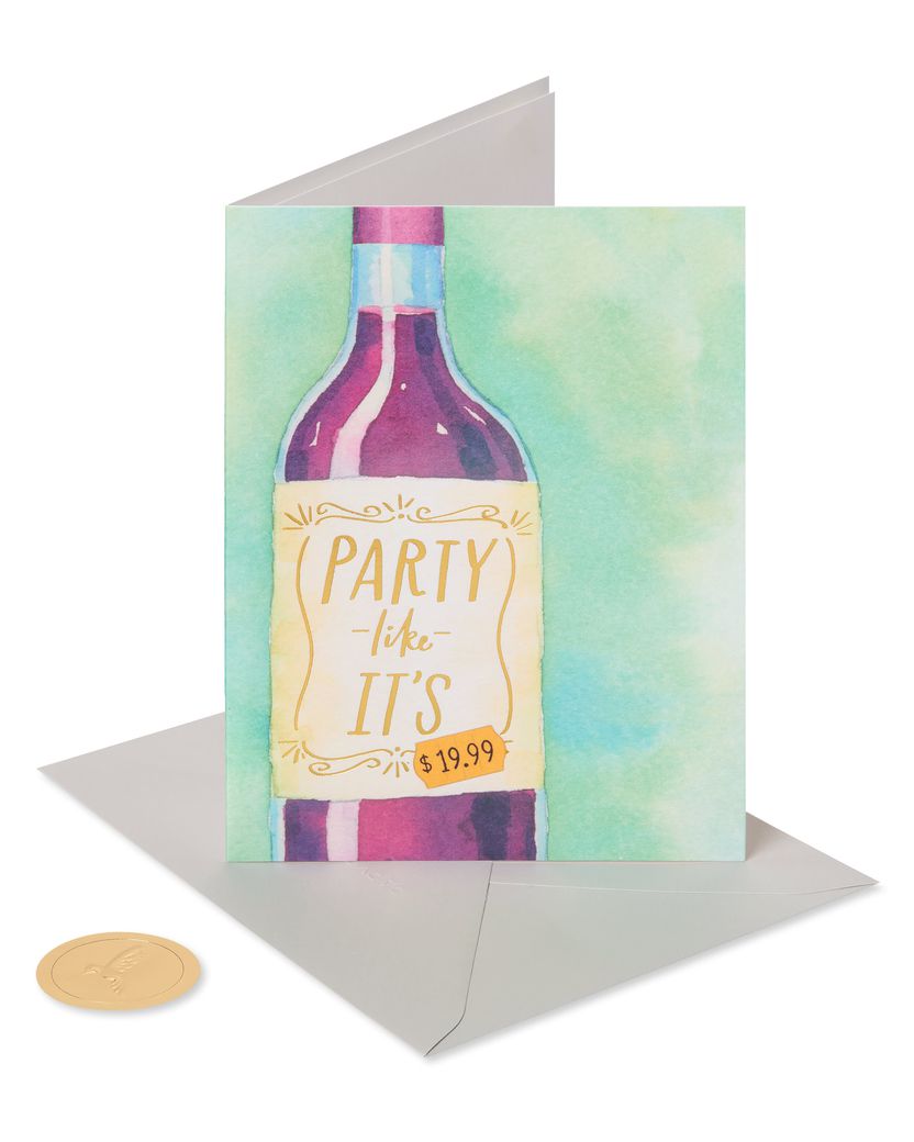 Party Like 1999 Birthday Greeting Card - Papyrus
