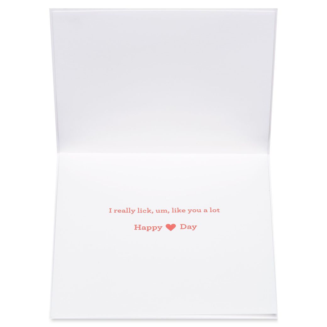 Kiss Kiss Funny Valentine's Day Greeting Card - Papyrus