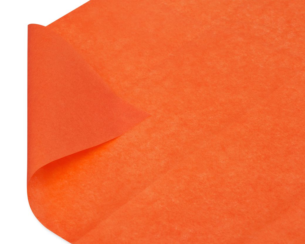 Orange Tissue Paper 8 Sheets - Papyrus