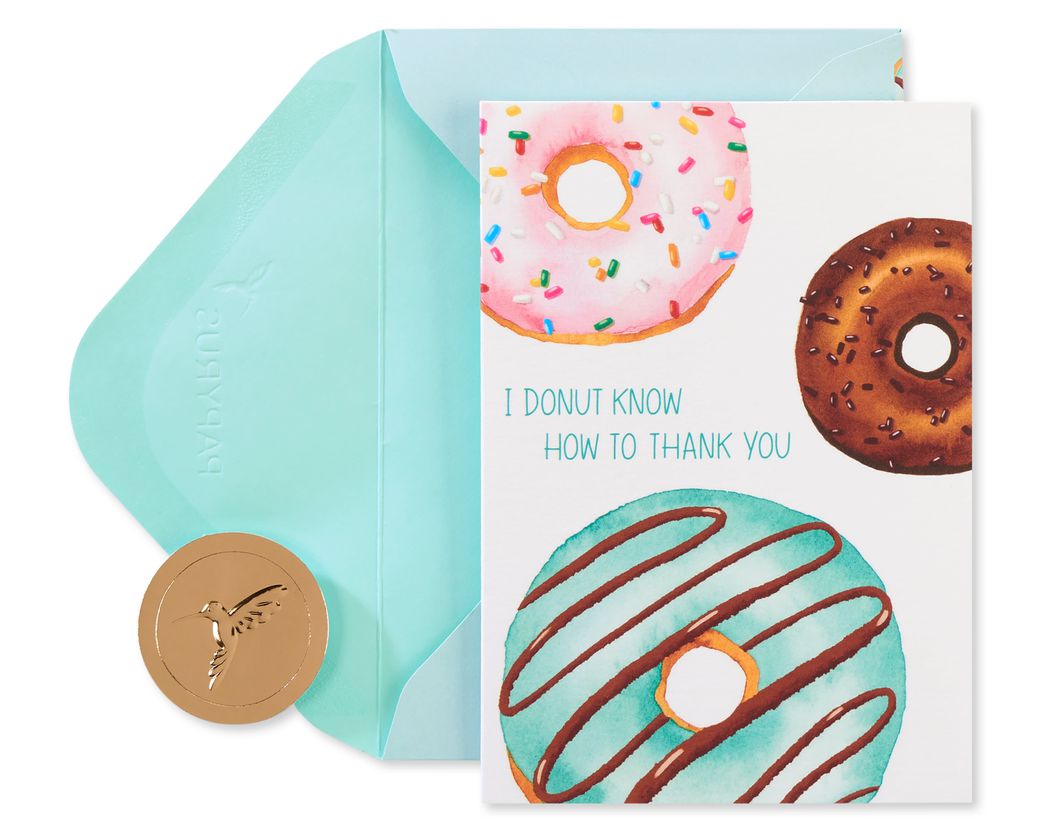 Donut Boxed Blank Note Cards With Envelopes, 14-Count - Papyrus