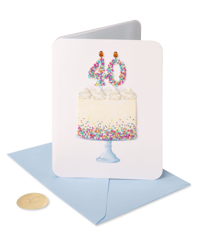 Calls For Celebration 40th Birthday Greeting Card - Papyrus
