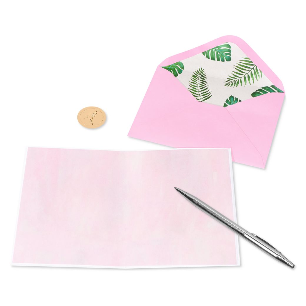 Flocking Fabulous Blank Greeting Card - Designed By Bella Pilar - Papyrus