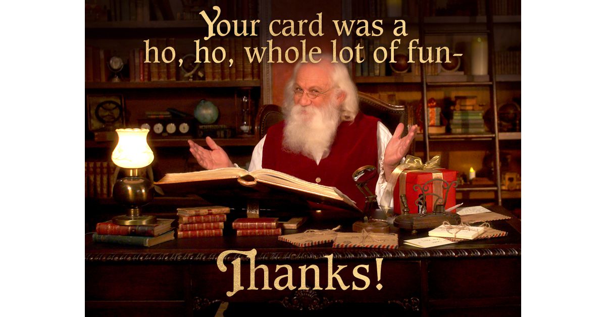 Nice Or Naughty Thank You Reply American Greetings