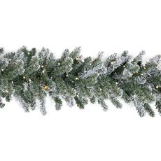 Garland Blue Spruce Frosted - Papyrus