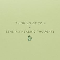 Sending Healing Thoughts Get Well Soon Greeting Card - Papyrus