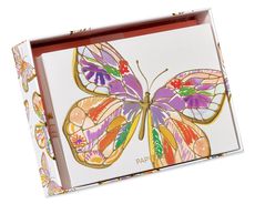 Bold Butterfly Blank Cards With Envelopes, 12-Count - Papyrus