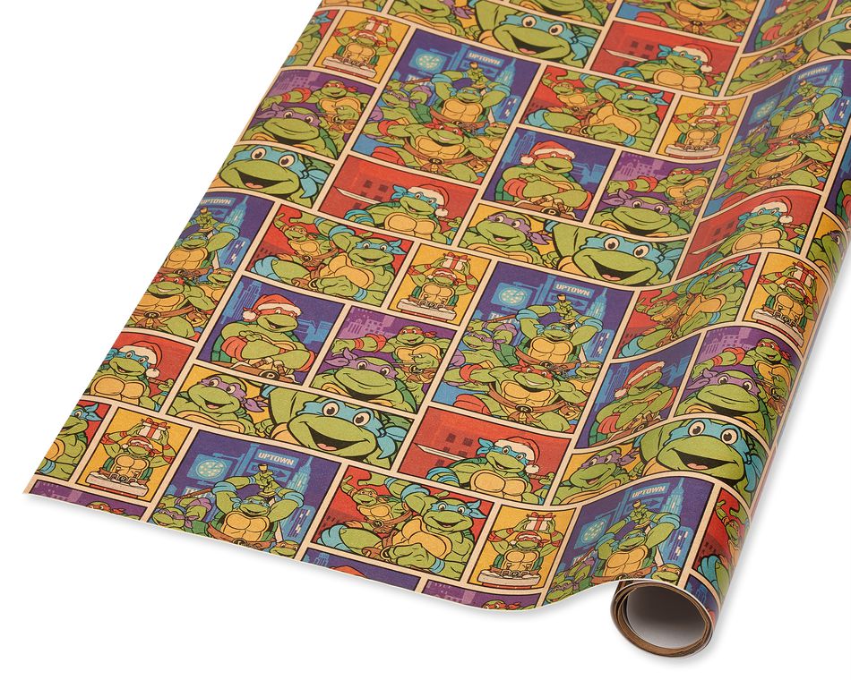 Ninja Turtles Christmas Wrapping Paper